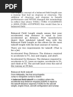 TORA, TODA, ASDA Definitions and Distances | PDF | Runway | Takeoff