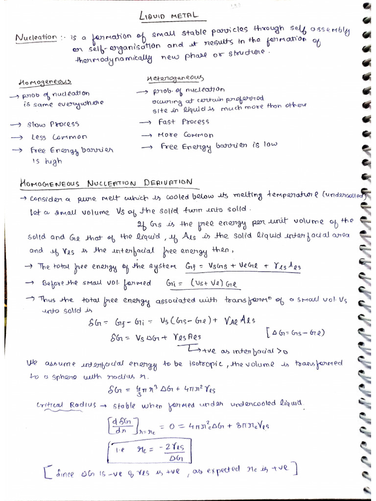 Liquid Metal Notes | PDF