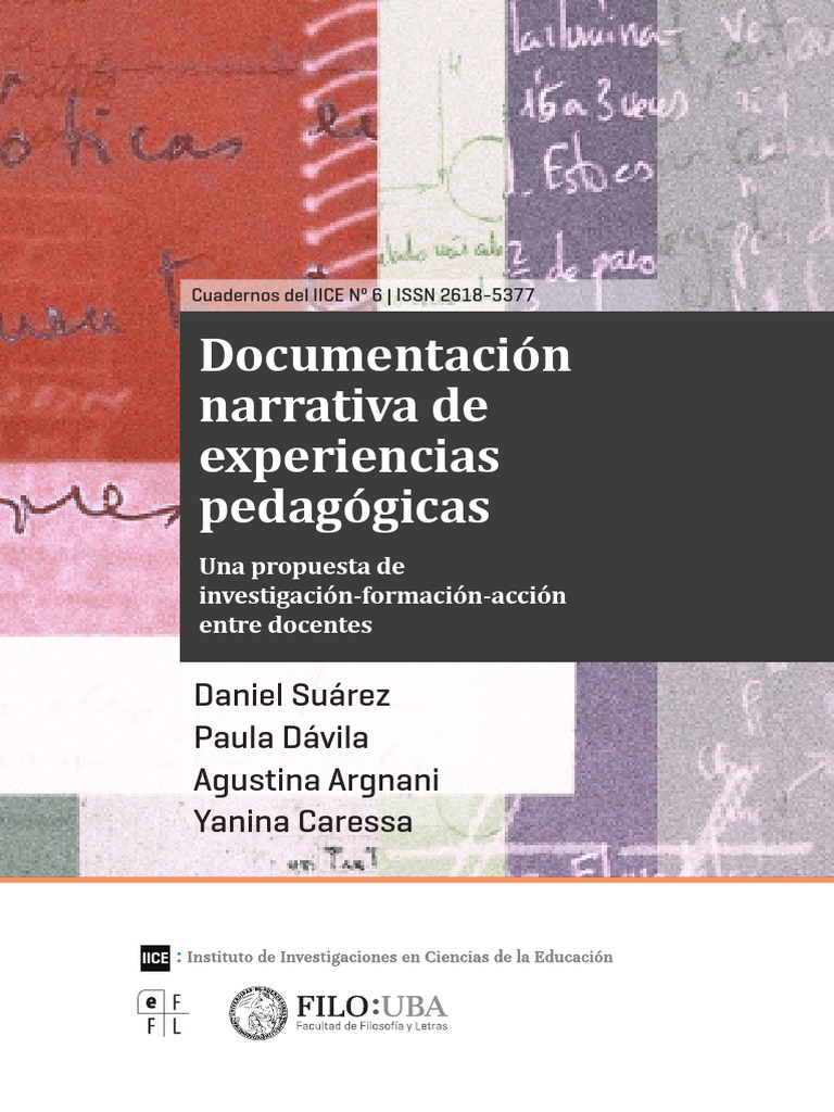 Documentación Narrativa De Experiencias Pedagógicas Pdf Enseñando