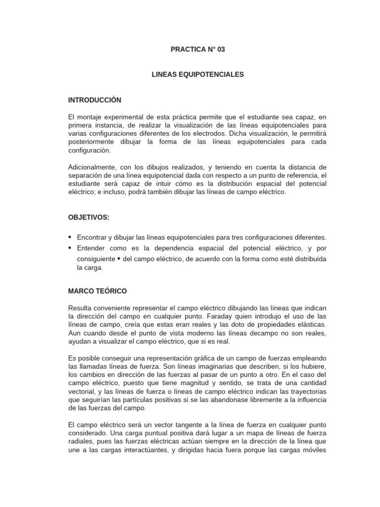 Practica n3 | PDF | Campo eléctrico | Vector Euclidiano