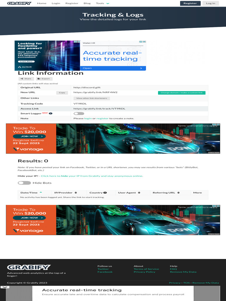 Tracking - Grabify IP Logger & URL Shortener | PDF | Computing | Cyberspace