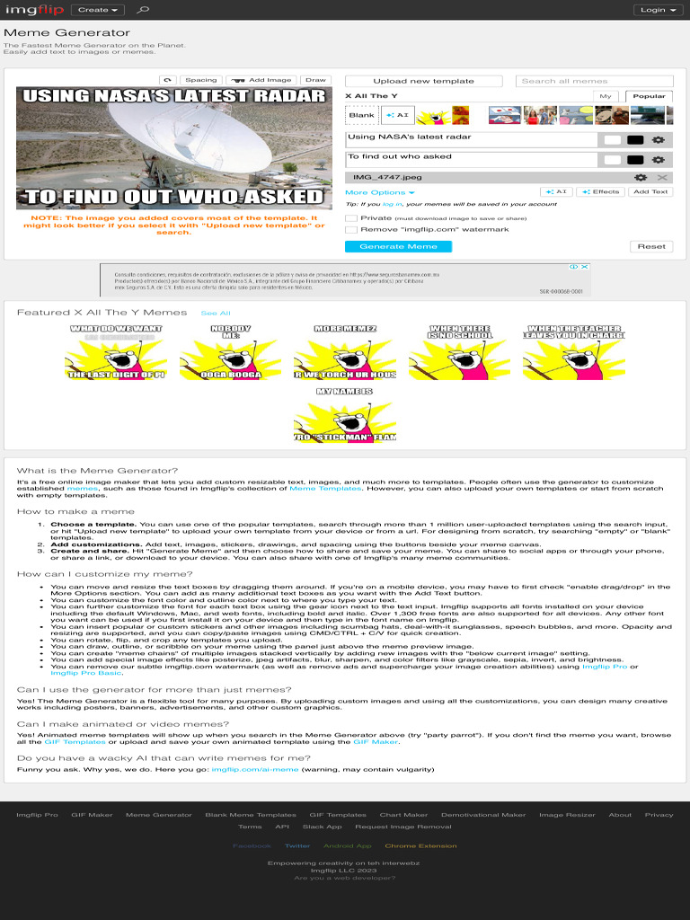 Meme Generator - Imgflip | PDF | Computing | Software