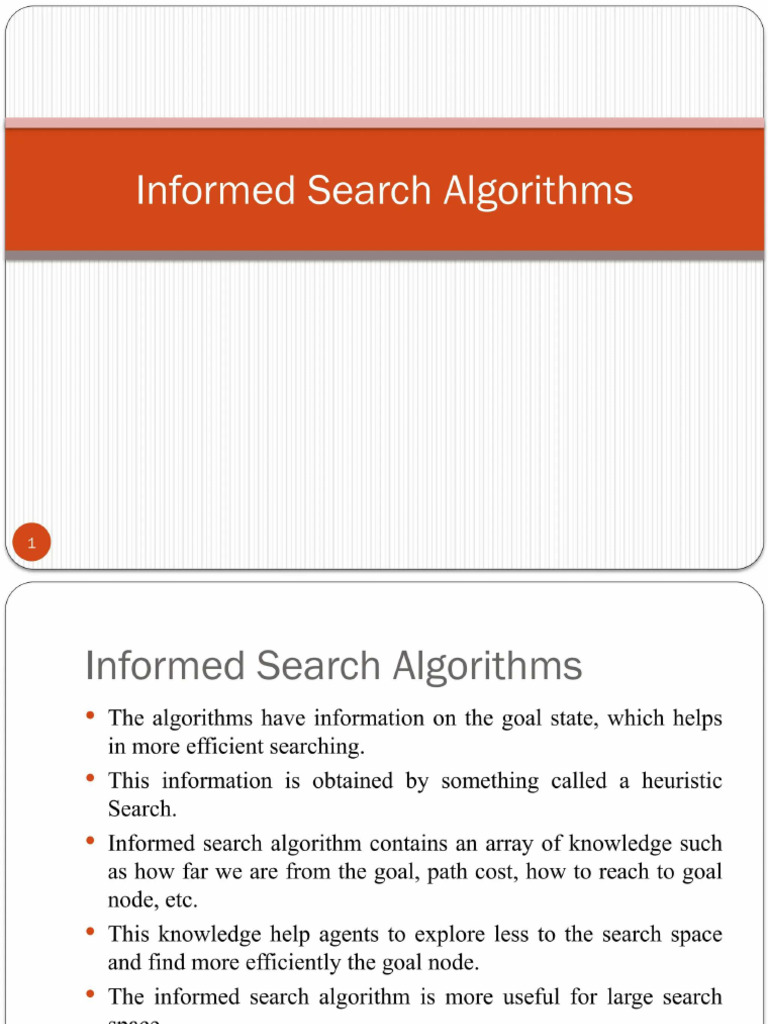 Informed Search | PDF