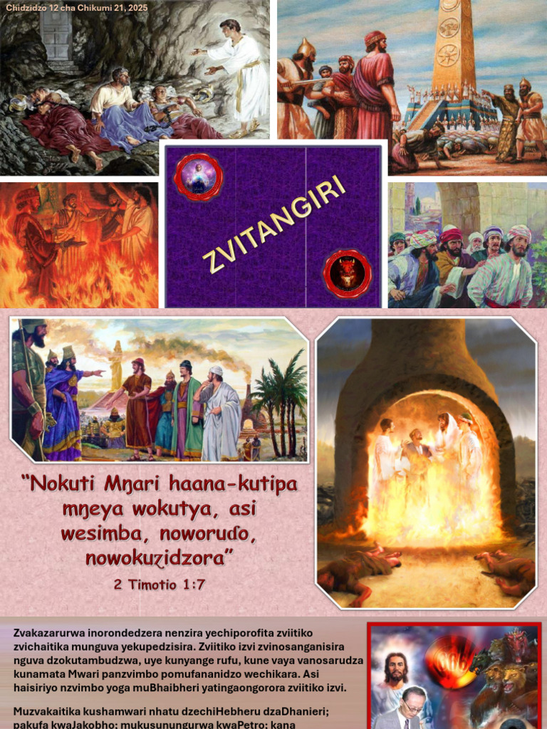ChiShona Sabbath School Lesson 12 Q2 2025 SN - 2025t212 | PDF
