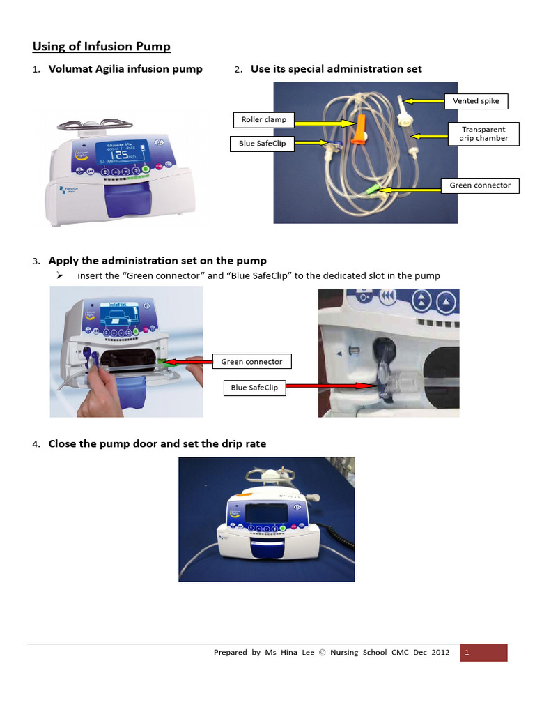 Volumat Agilia Infusion Pumpwt1w1wt2w | PDF | Intravenous Therapy