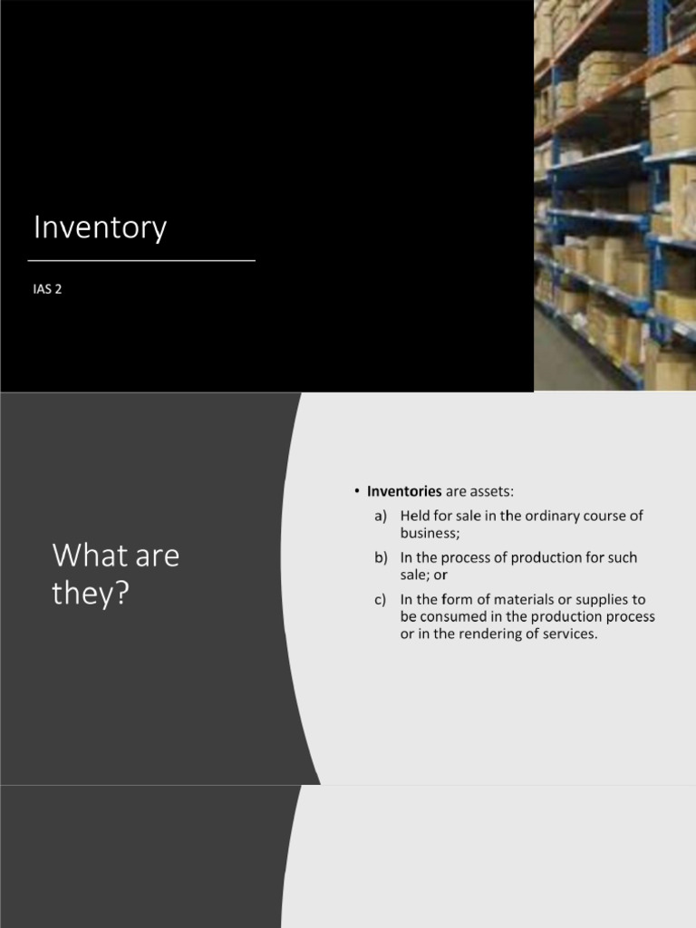 IAS 2 Inventory Notes | PDF