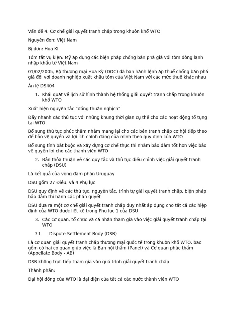 Vấn Đề 4 TMQT | PDF