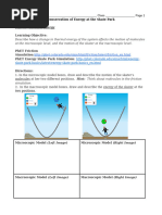PhET Roller Coaster Physics Investigation | PDF | Friction | Force