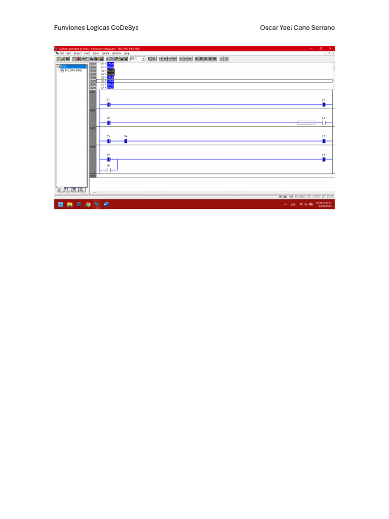 Funciones Logicas CODESYS | PDF