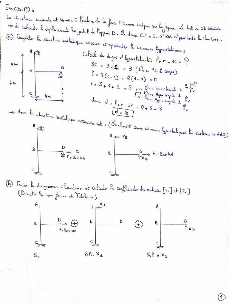 Corrigé Exam RDM 2025 LPGC Ta | PDF