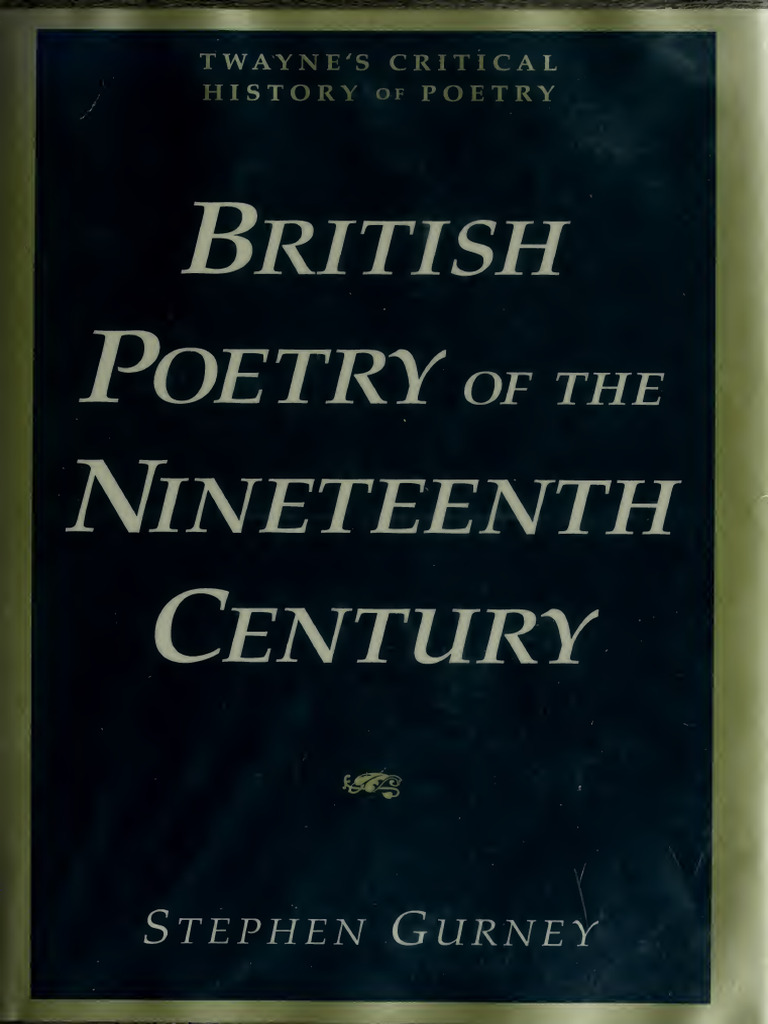 British Poetry of The Nineteenth Century - Stephen Gurney | PDF ...