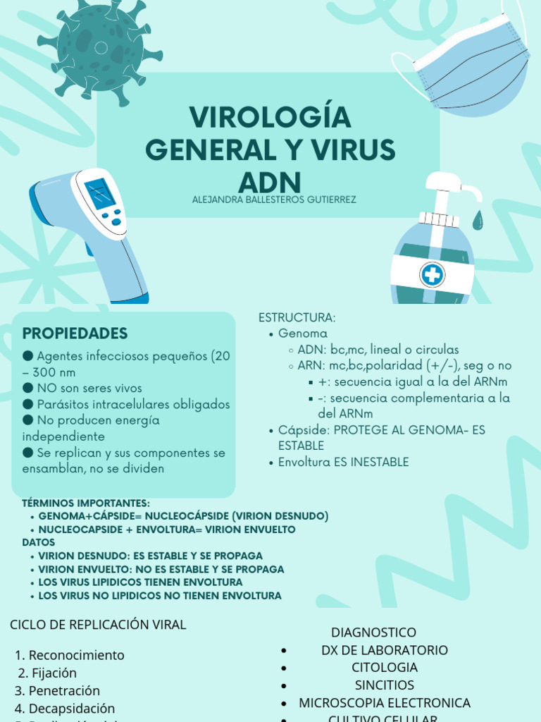 Virología General y Virus Adn | PDF | Virus | Enfermedades y trastornos