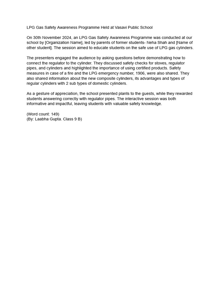 School Article | PDF