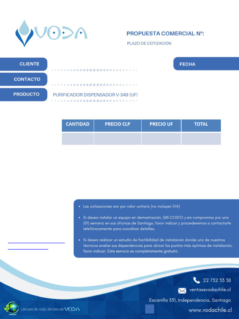 V-340 - Uf - Propuestacomercial - Voda2025 Soc Inversiones Delicias ...
