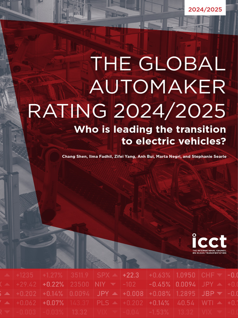 The Global Automaker Rating 2024 2025 | PDF | Plug In Hybrid | Electric ...