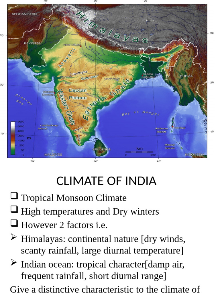 Climate of India 2 1705922694 | PDF | Monsoon | Oceanic Climate
