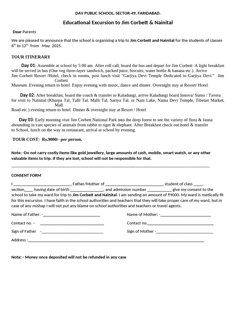 Nainital Jim Corbett (2) - 1 | PDF