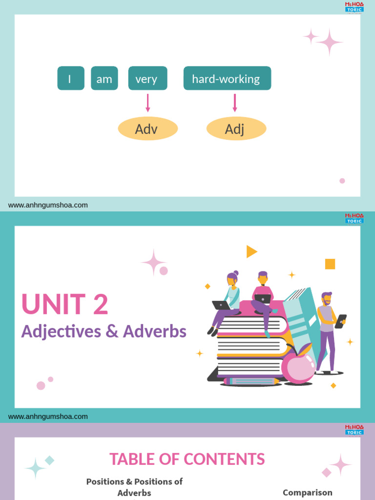 Reading - Unit 2. Adjectives - Adverbs | PDF | Adverb | Adjective