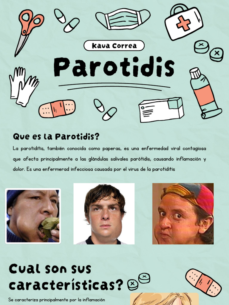 Parotiditis: síntomas y prevención | PDF