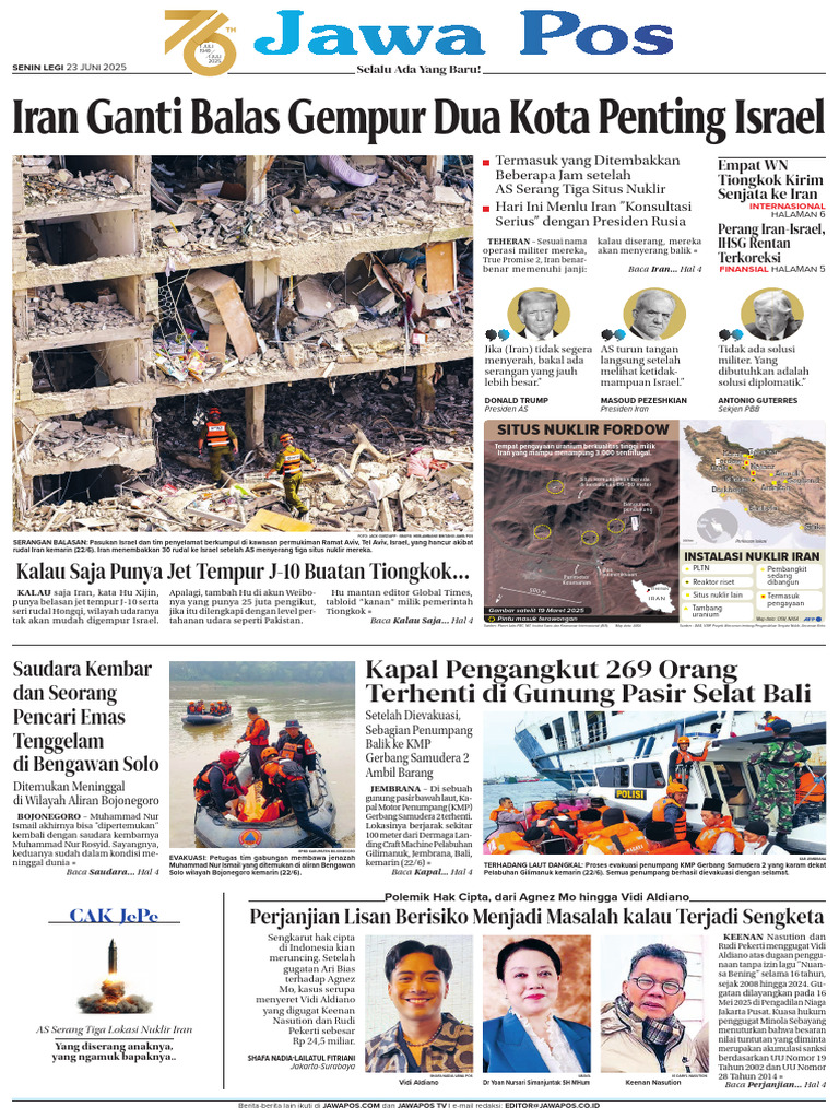 Jawapos 20250623 Senin | PDF