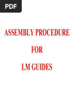 LM Guide Installation Guide | PDF | Screw | Welding