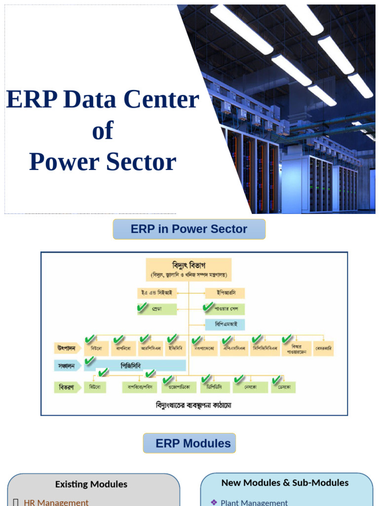 ERP Data Center Presentation-24.03.24 | PDF | Server (Computing ...
