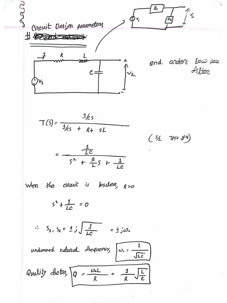 Circuit Design and Biquad Circuits | PDF