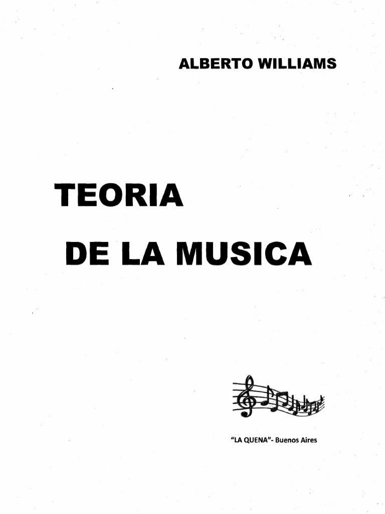 Teoria de La Musica Alberto Williams | PDF