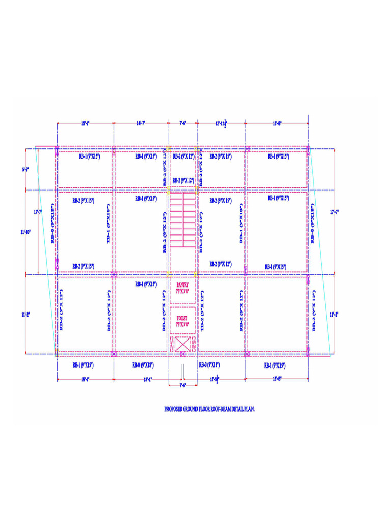 Dhanraj Bisra - Roof Beam Details | PDF