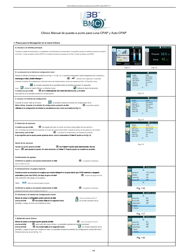 LUNA Clinician Setup Instructions - En.es | PDF