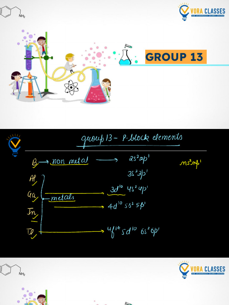 Group 13 Element Properties Overview | PDF