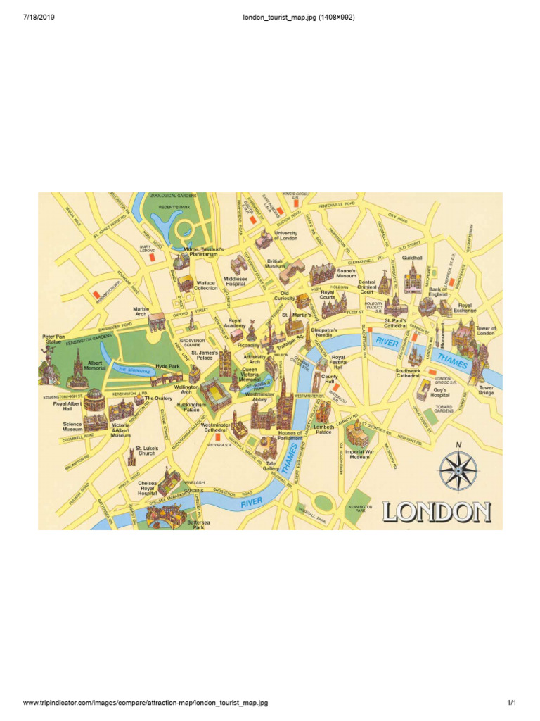 London Tourist Map | PDF