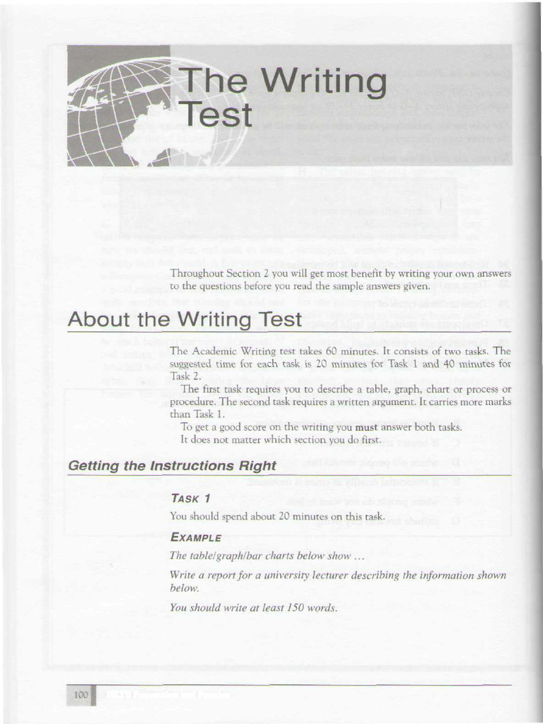 IELTS Writing Test Preparation Guide | PDF