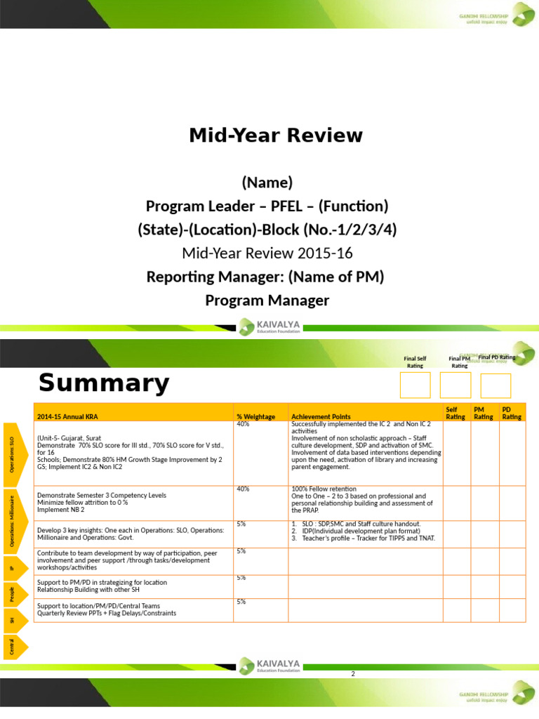 KEF PL Template 11jan16 Purshottam | PDF