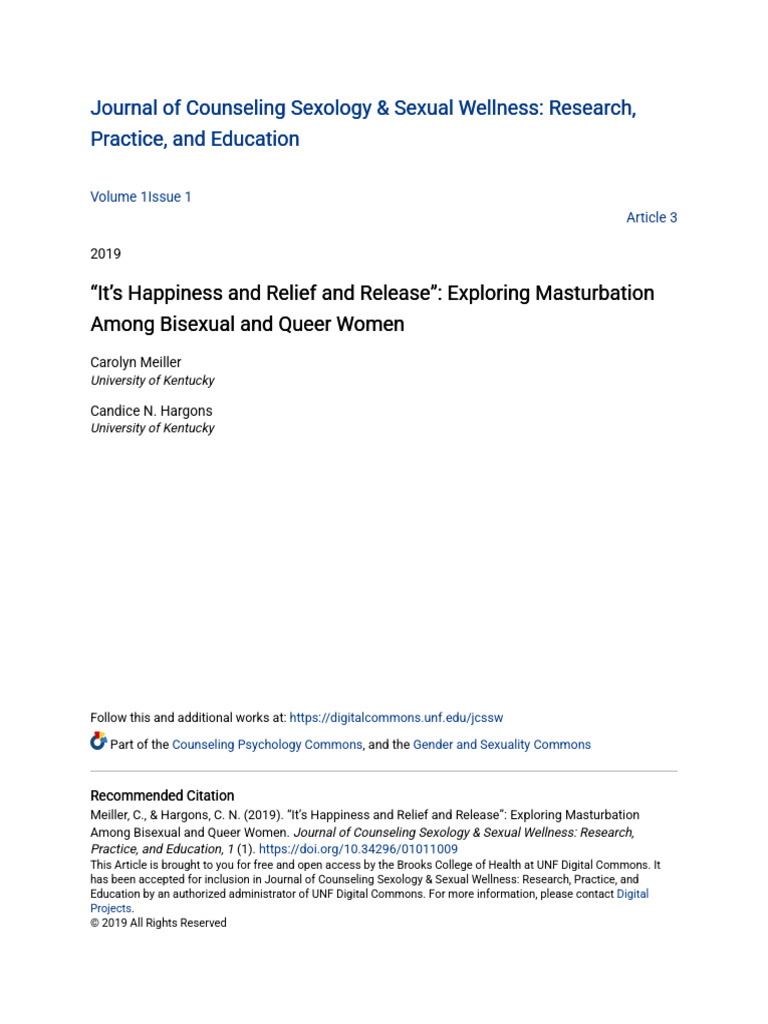 Exploring Masturbation | PDF | Masturbation | Social Stigma