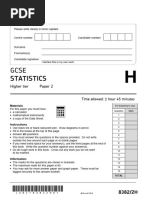 GCSE Time Series Exam Worksheet | PDF | Moving Average | Seasonality