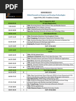 Final APSCON 2025 - Program Schedule | PDF