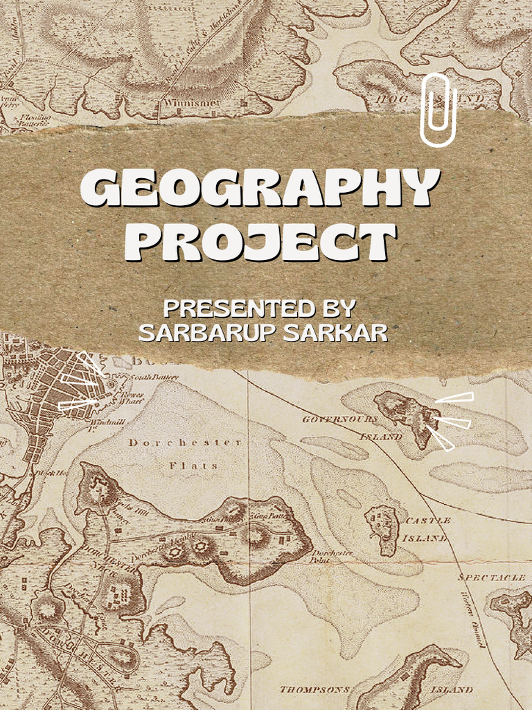 Beige Vintage Geography Project Proposal | PDF
