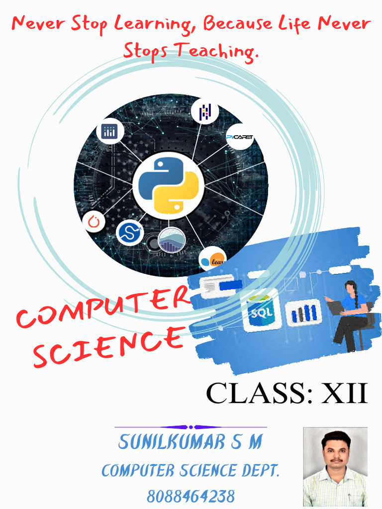 12th NCERT CS Notes by Sunil M | PDF