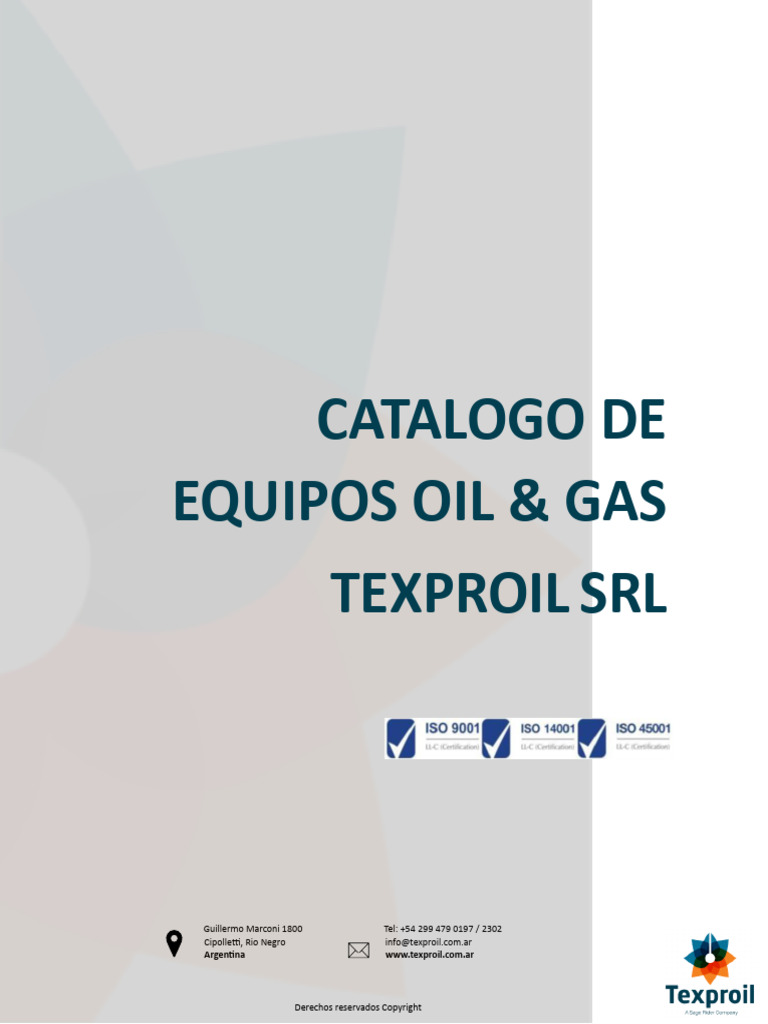 Catalogo Texproil SRL 27 de Septiembre 2023 | PDF | Conector eléctrico ...