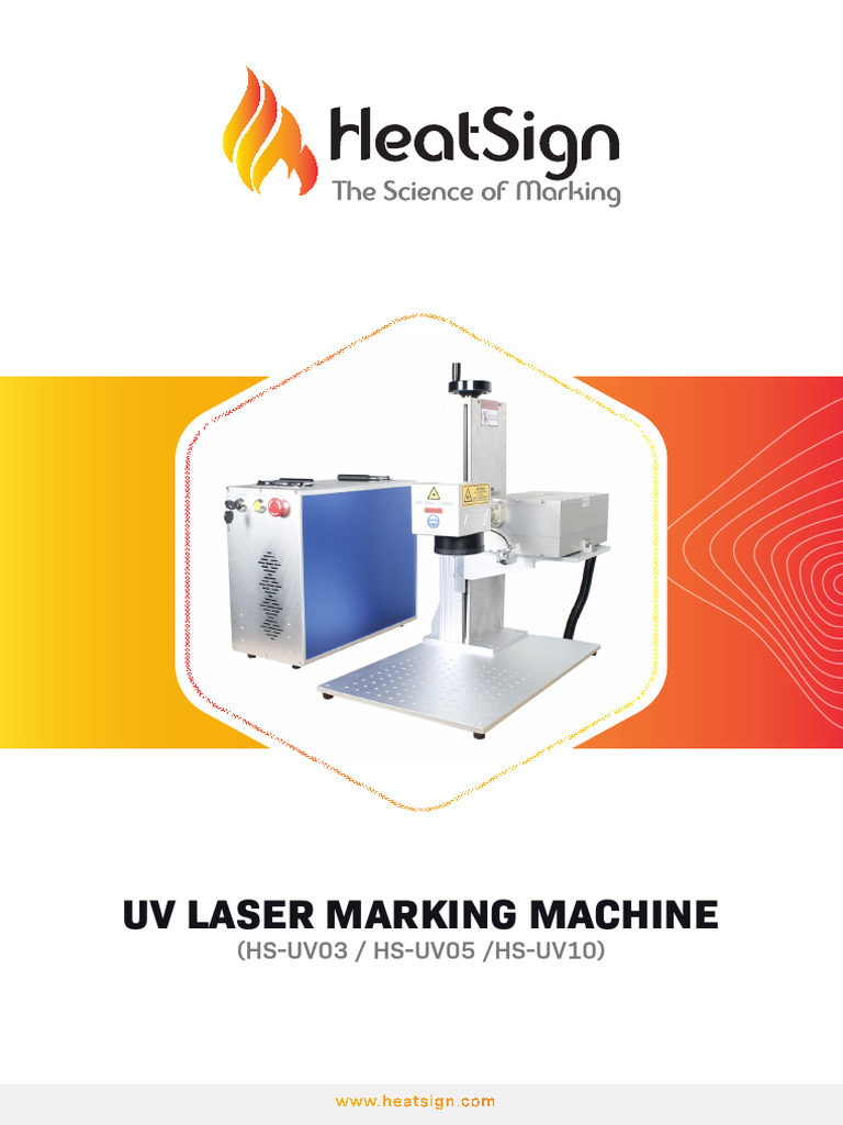 UV Laser Marking Machine HeatSign | PDF | Laser | Ultraviolet