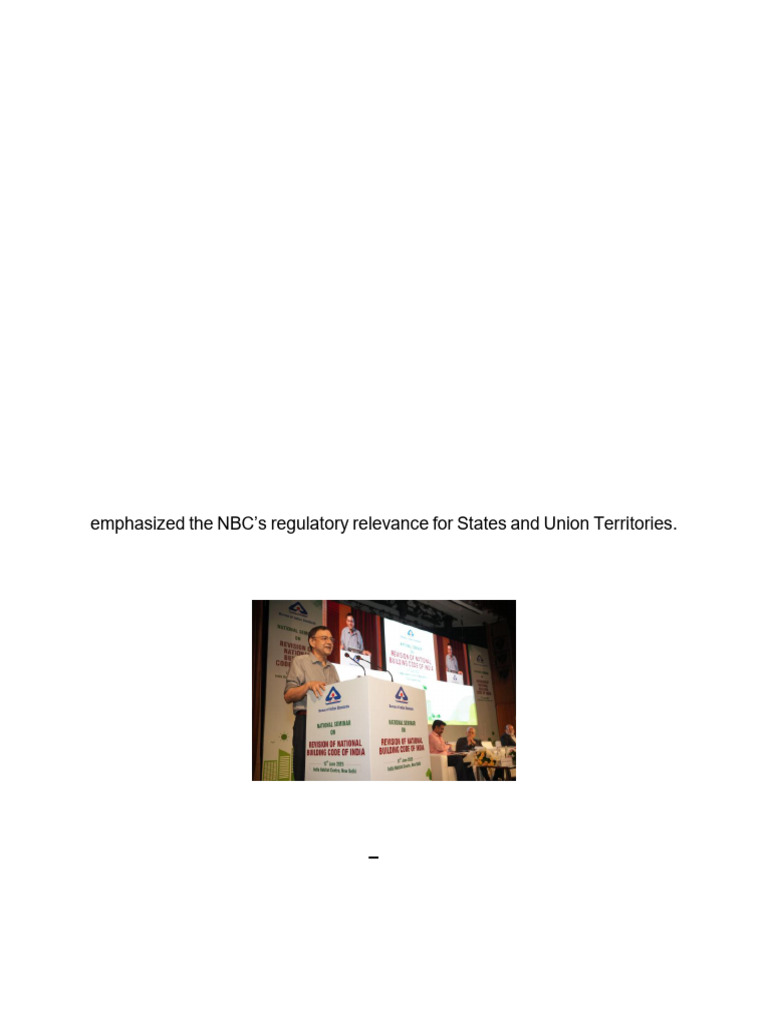NBC 2025 Revision Seminar Report | PDF