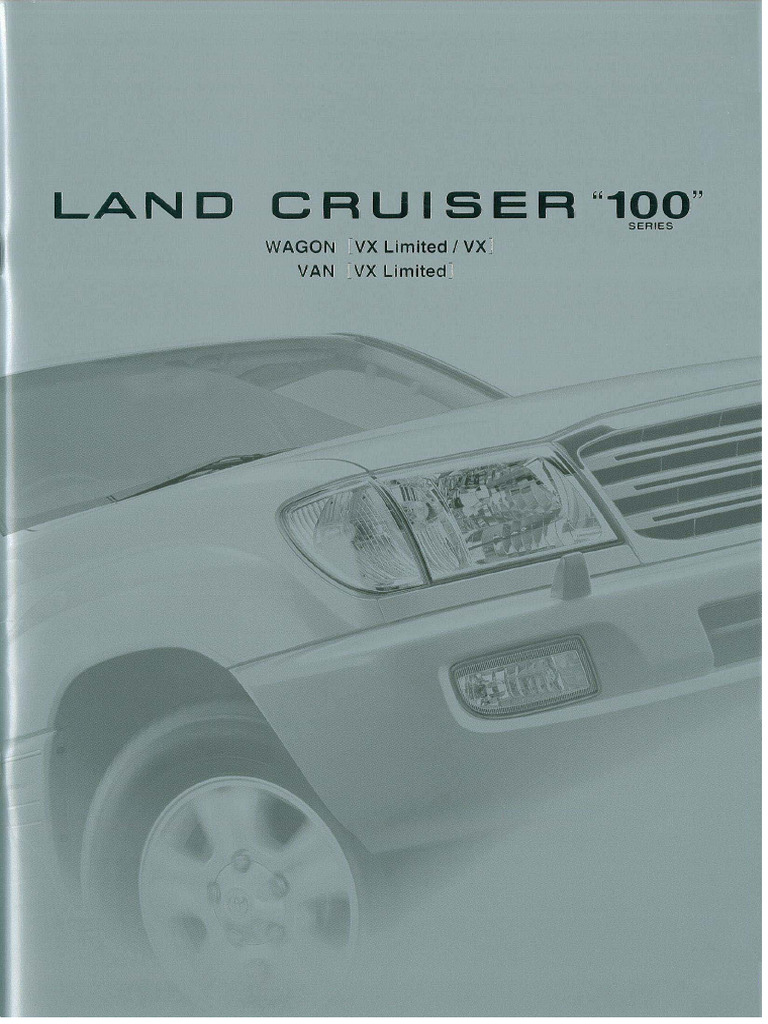 Toyota-Land-Cruiser-100 Series | PDF