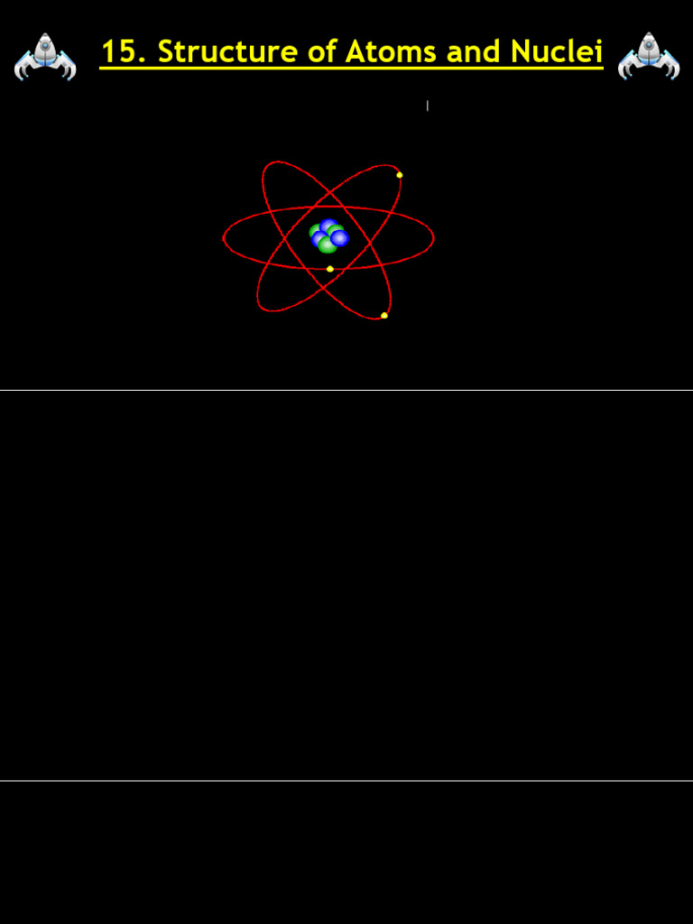 Structure of Atoms Lec One Shot - f978339c b24b 4795 874f B3d626e50256 | PDF | Atomic Nucleus ...