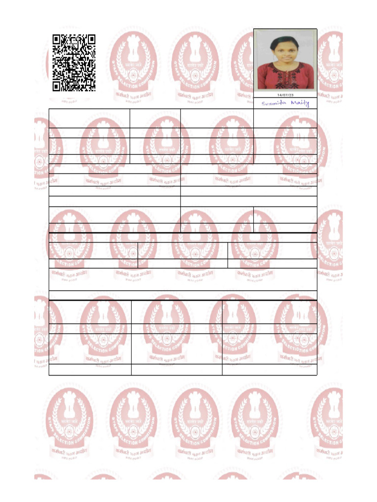 Application Form Draft Print For All | PDF