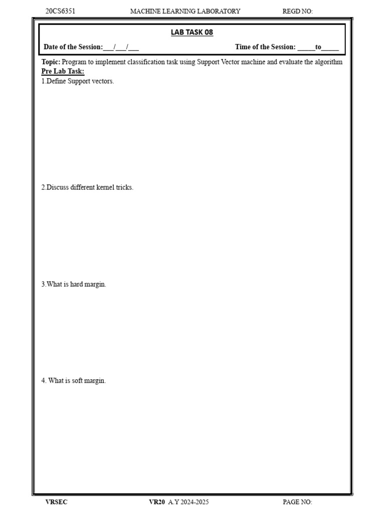 ML Lab 8 | PDF