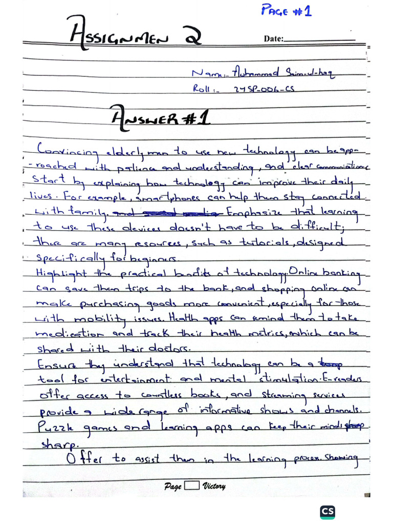 Cs Assignment 2 | PDF