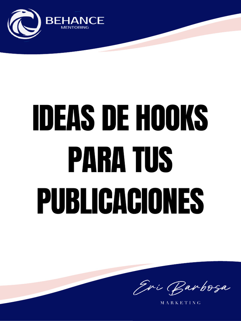 Ideas de Hooks para Tus Publicaciones | PDF