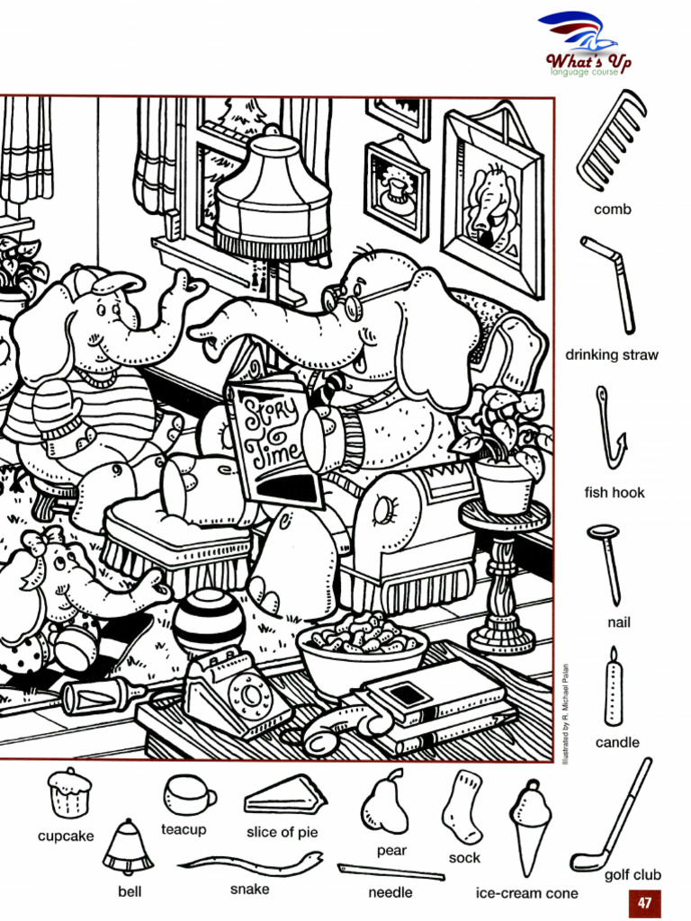 Hidden Pictures Bk1-48 | PDF