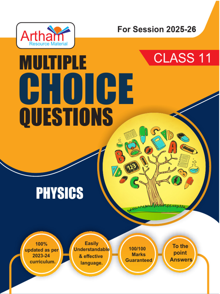 Class 11 Physics Laws of Motion MCQs | PDF | Acceleration | Euclidean ...